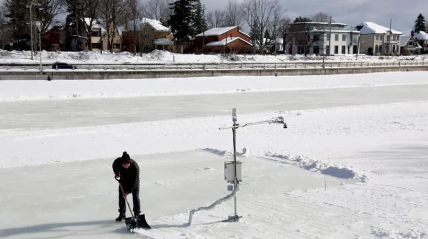 Dünyanın en büyük buz pateni pisti bu yıl açılmayacak