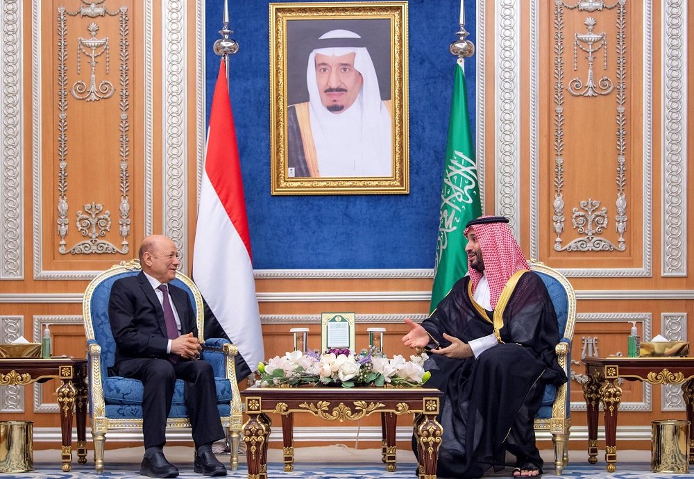 Saudi Crown Prince, Alimi Discuss Developments in Yemen