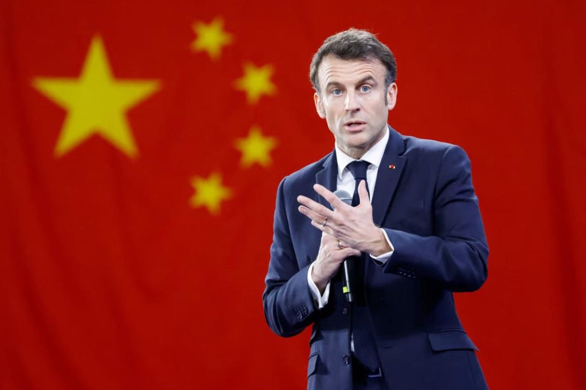 Macron'un Tayvan hakkındaki sözleri kendi ofisi tarafından sansürlendi