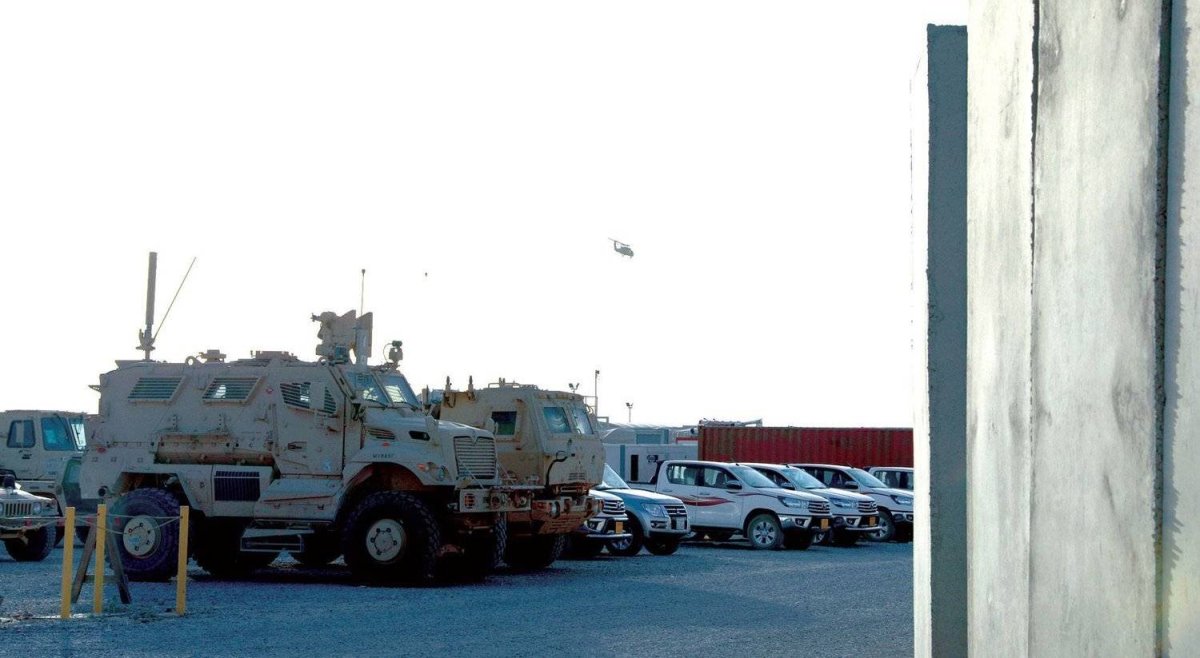 Erbil'de ABD öncülüğündeki koalisyon üssünü hedef alan İHA düşürüldü