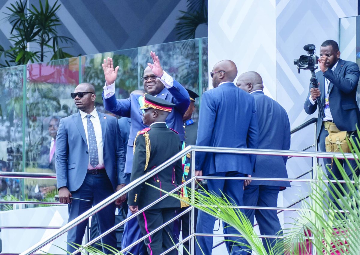 Congolese President Tshisekedi Sworn in for Second Term after Disputed Vote