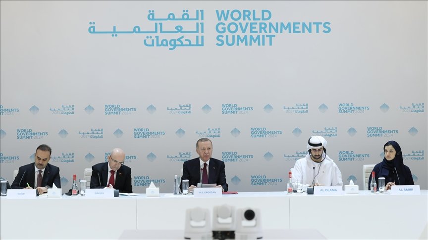 Cumhurbaşkanı Erdoğan, Dubai'de yatırımcılarla bir araya geldi