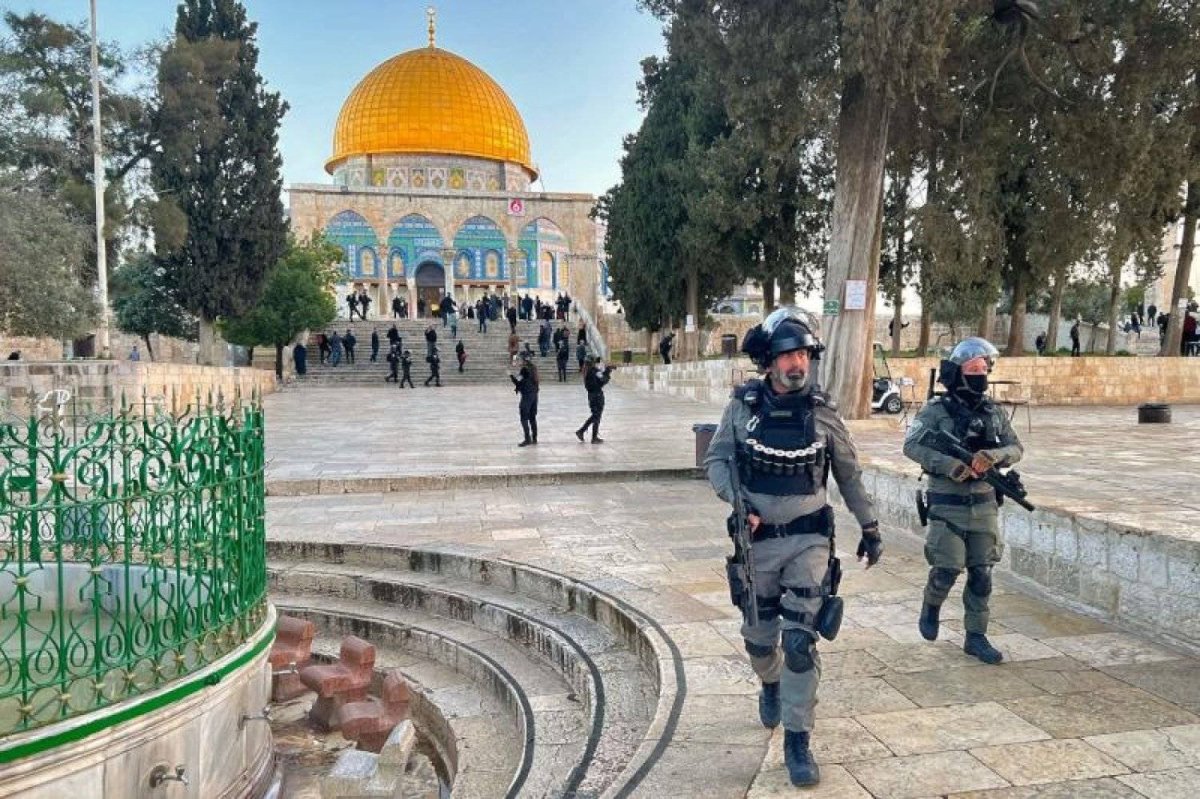 Filistin Dışişleri Bakanlığı, İsrail’in Mescid-i Aksa’da Namaz 