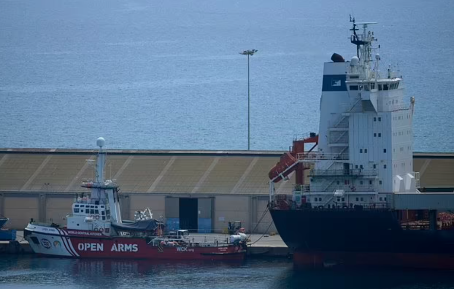 First Shipment of Humanitarian Aid Leaves for US-built Floating Pier ...