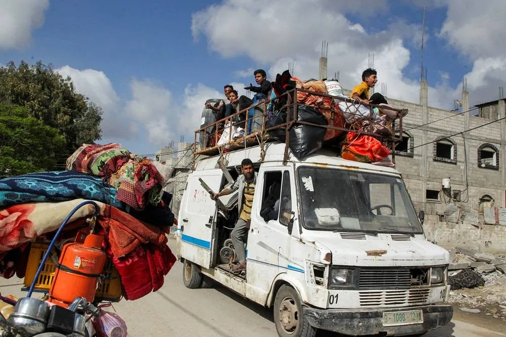 Rafah Residents Flee ‘Hell’ of Israeli Onslaught