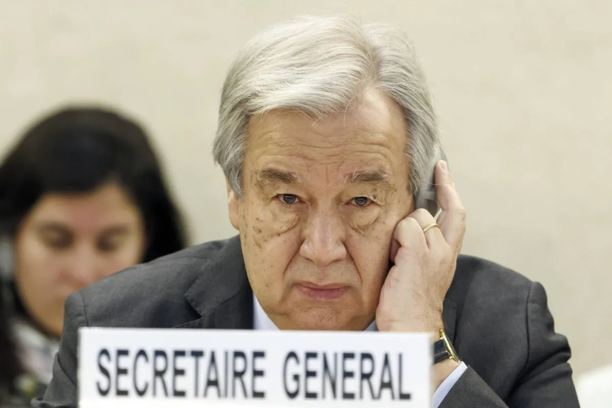 Guterres: Netanyahu Won’t Answer My Phone Calls